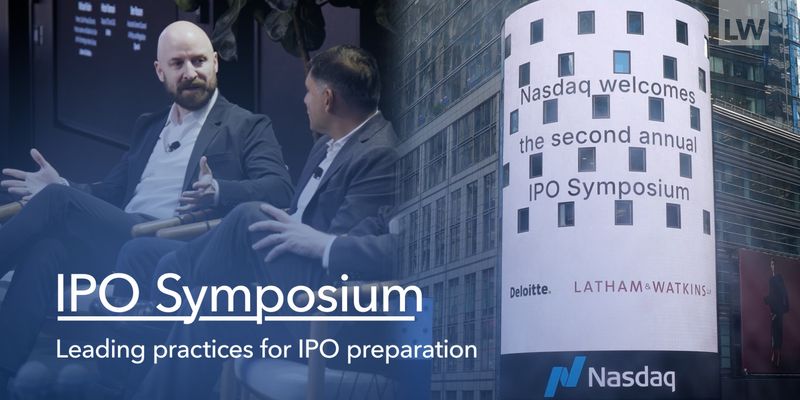 Latham and Deloitte 2024 US IPO Symposium at Nasdaq